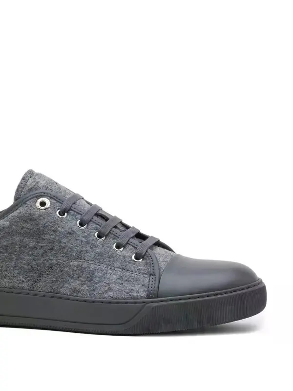 LANVIN Dbb1 Felt Sneakers - Grey