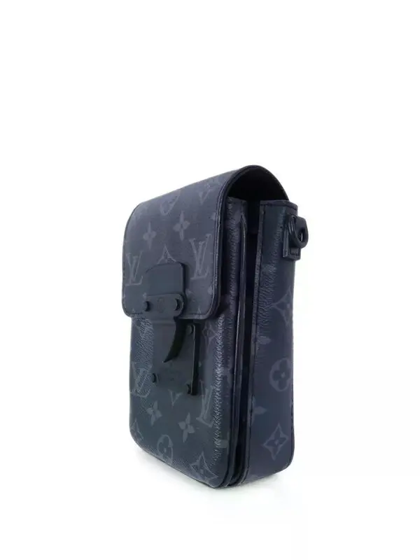 LOUIS VUITTON Monogram Eclipse S-lock Shoulder Bag