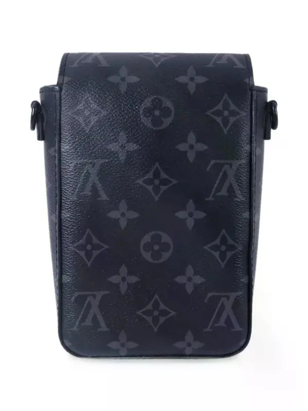LOUIS VUITTON Monogram Eclipse S-lock Shoulder Bag