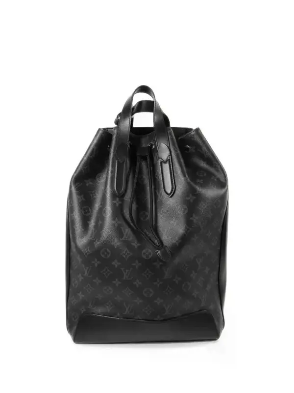 LOUIS VUITTON Monogram Backpack - Black