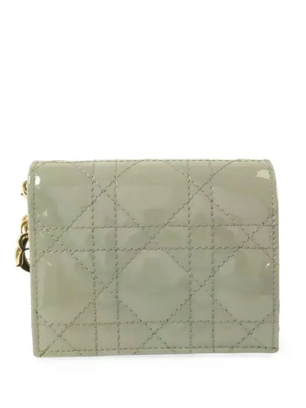 Dior Cannage Gardenia Wallet