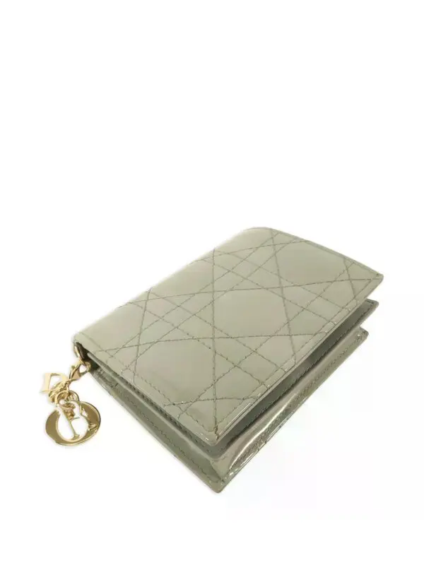 Dior Cannage Gardenia Wallet