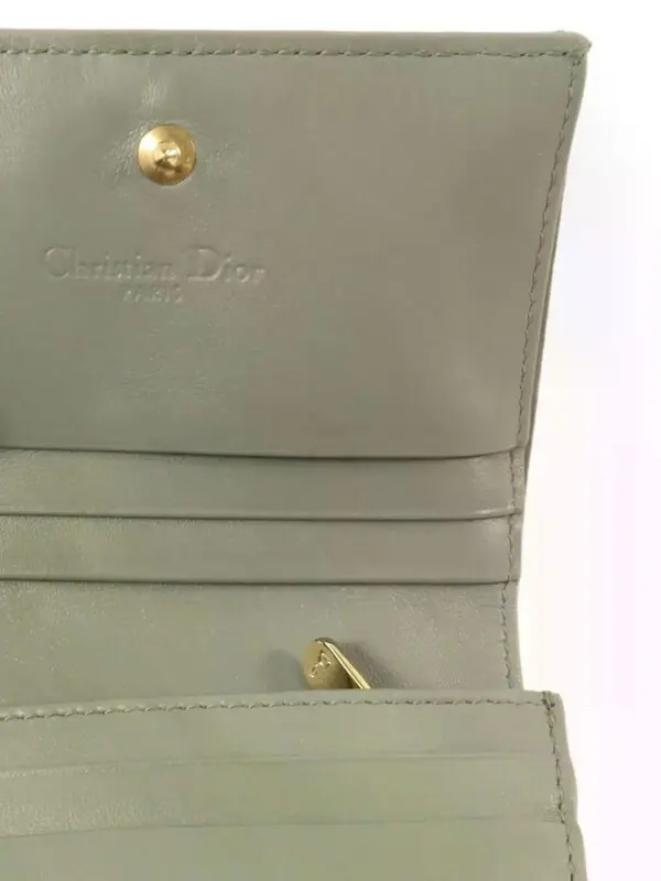 Dior Cannage Gardenia Wallet