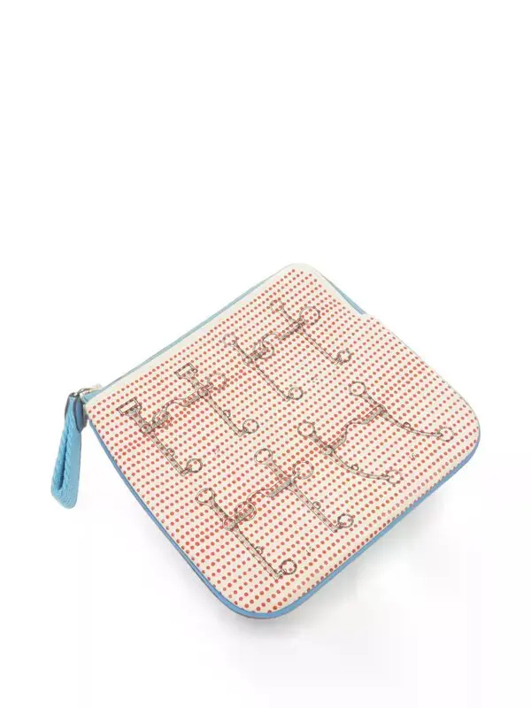 Hermès 2019 Carre Pocket Leather Clutch Bag