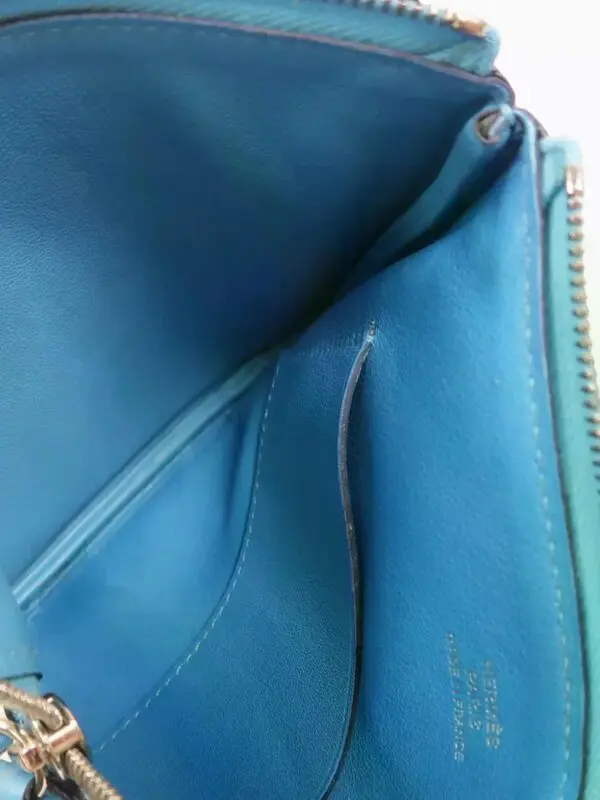 Hermès 2019 Carre Pocket Leather Clutch Bag