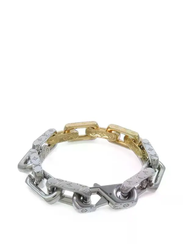 LOUIS VUITTON Monogram Chain Bracelet