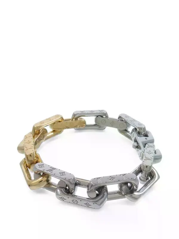 LOUIS VUITTON Monogram Chain Bracelet