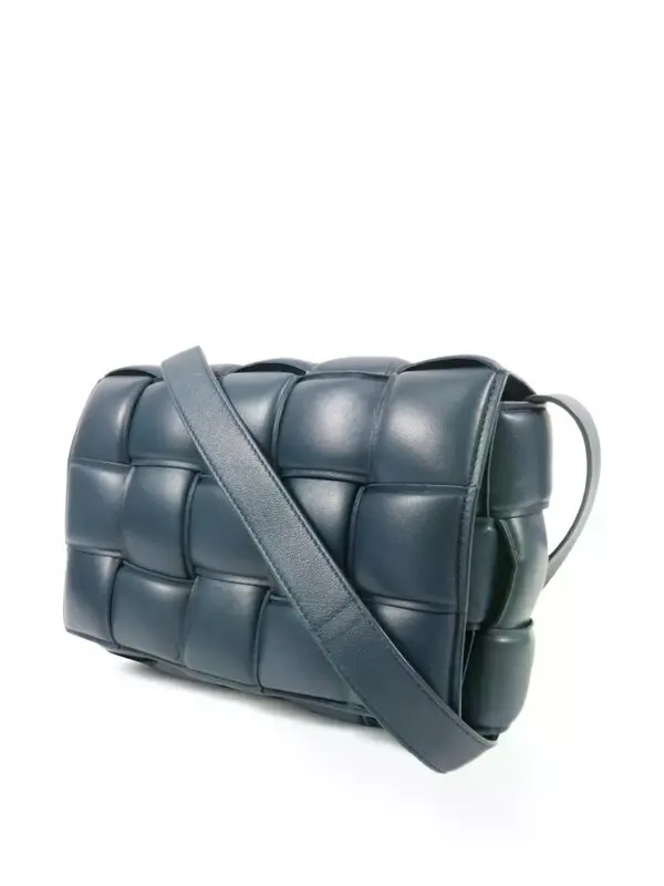 Bottega Veneta Cassette Padded Shoulder Bag - Blue