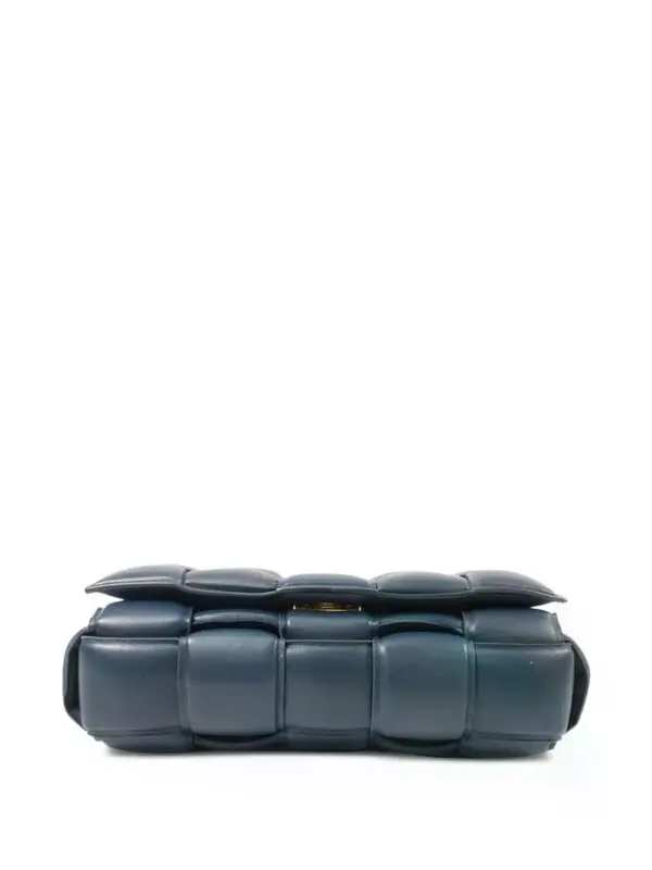 Bottega Veneta Cassette Padded Shoulder Bag - Blue
