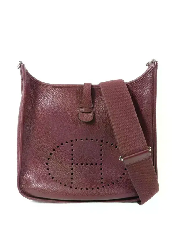 Hermès Pm Evelyne Shoulder Bag - Red