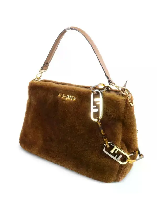 Fendi O'lock Sheepskin Tote Bag