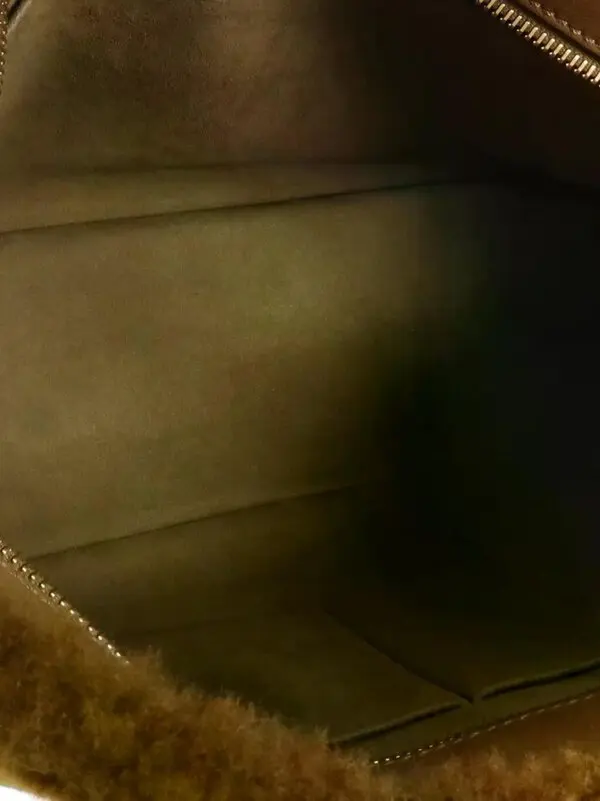 Fendi O'lock Sheepskin Tote Bag