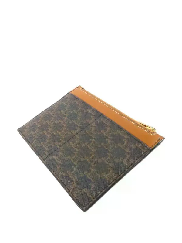 Celine Triomphe Canvas Card Holder