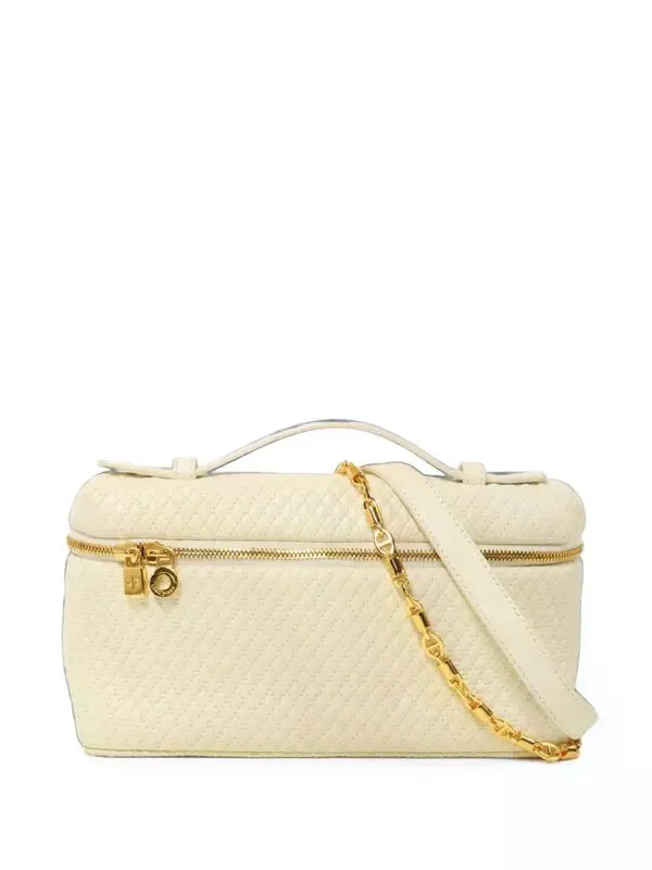 Loro Piana L19 Extra Pocket Quilted Cross Body Bag - Neutrals