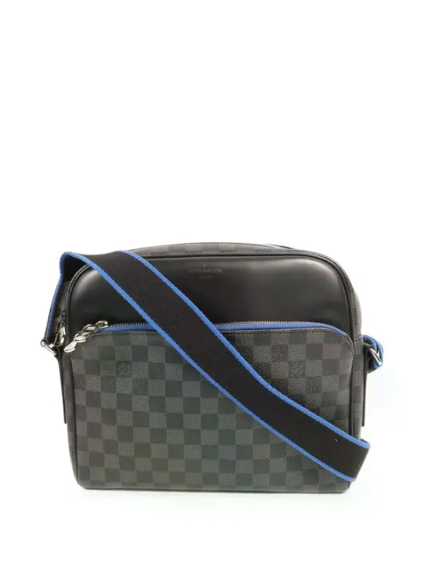 LOUIS VUITTON Pm Damier Graphite Dayton Cross Body Bag