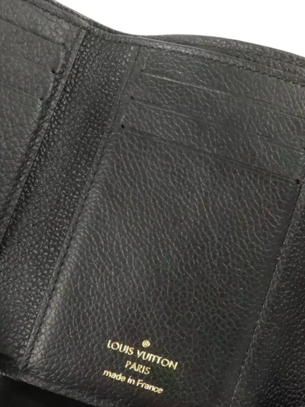 LOUIS VUITTON Victorine Monogram Empreinte Trifold Wallet