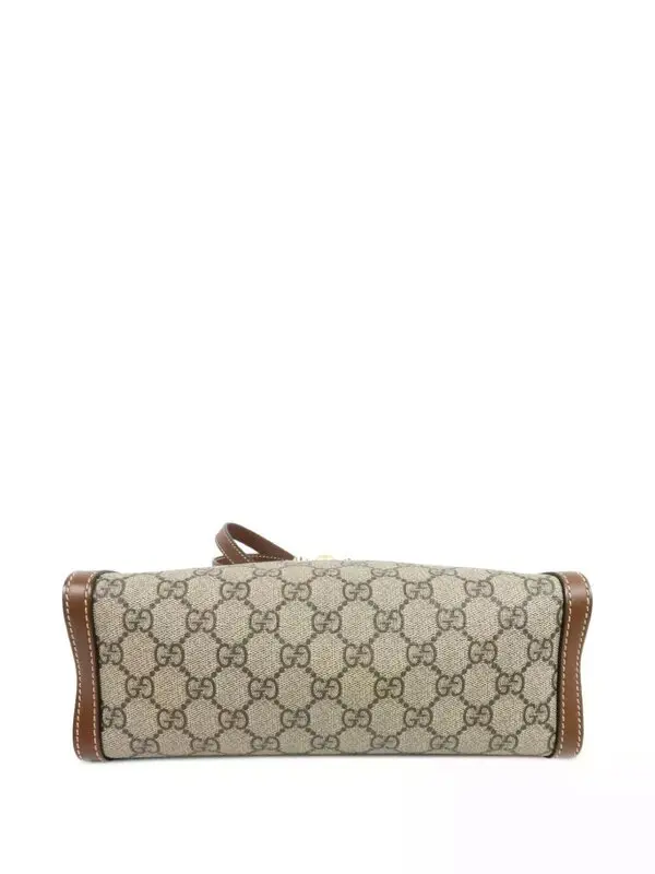 Gucci Padlock Chain-strap Shoulder Bag - Brown
