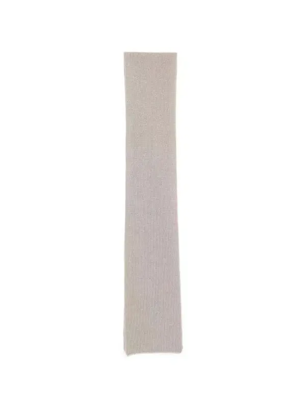 N.peal Ribbed Cashmere Scarf
