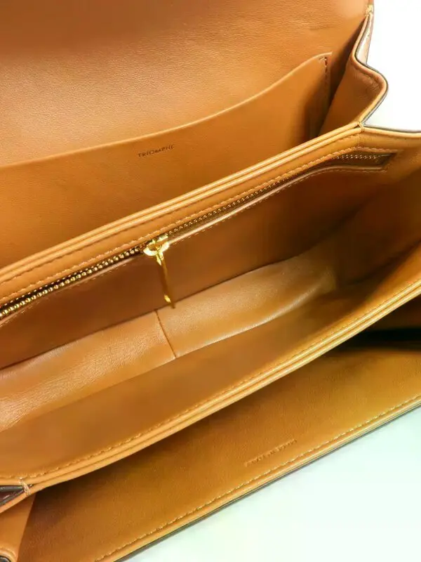 Celine Classique Triomphe Shoulder Bag - Brown