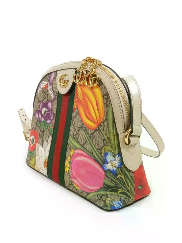 Gucci Ophidia Gg Flora Shoulder Bag