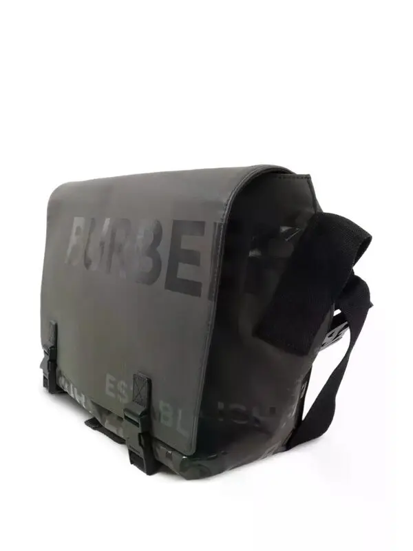 Burberry Logo-print Buckle-fastening Messenger Bag