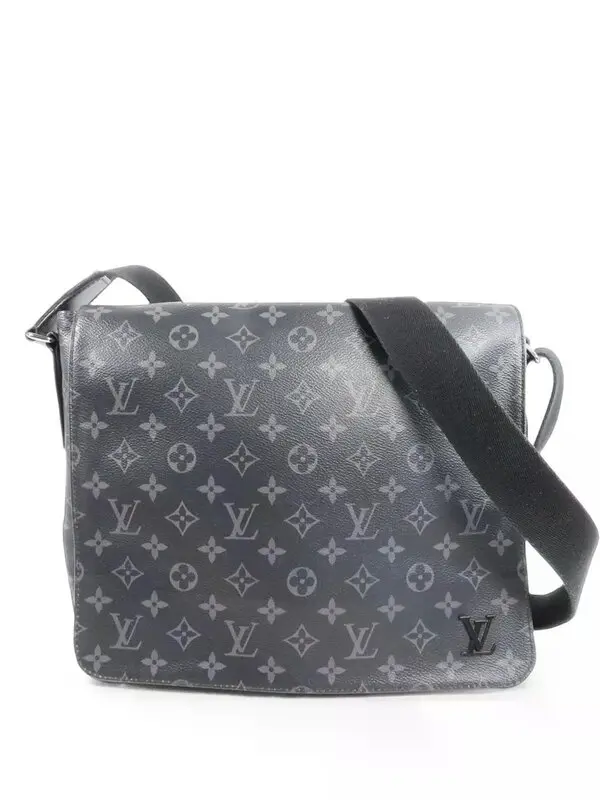 LOUIS VUITTON Mm Monogram Eclipse District Shoulder Bag
