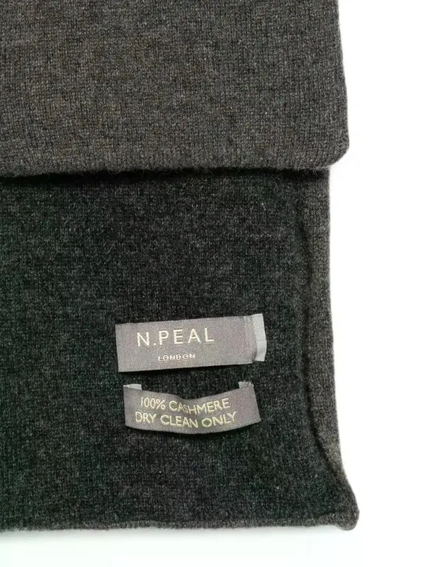 N.peal Two-tone Cashmere Scarf