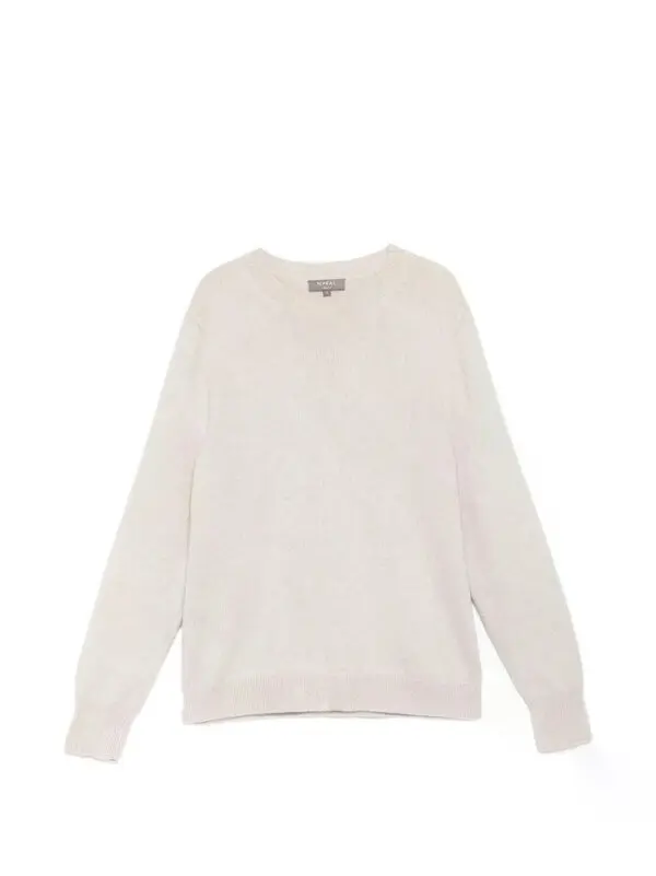 N.peal Crew-neck Cashmere Top - Grey