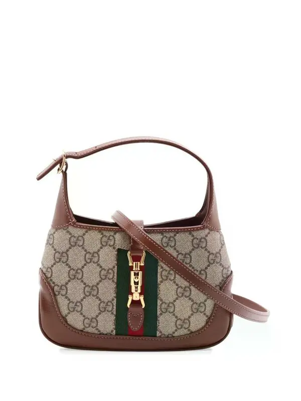 Gucci 2016-2026 Mini Gg Supreme Web Jackie 1961 Crossbody Bag