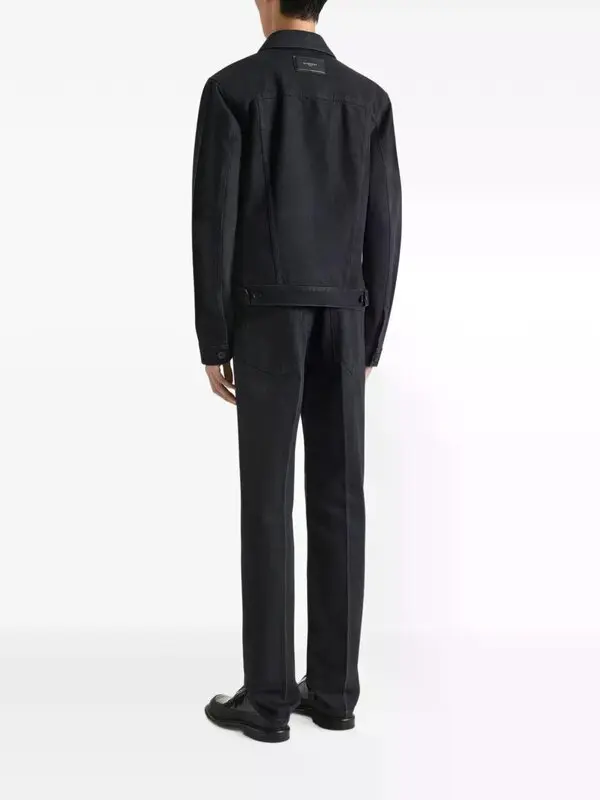 Givenchy Straight Fit Jeans With Crease Effect