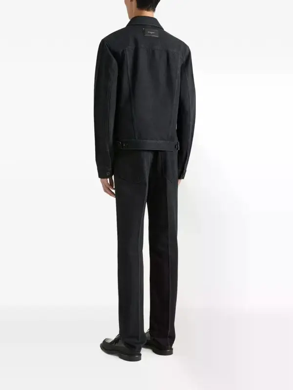 Givenchy Straight Fit Jeans With Crease Effect