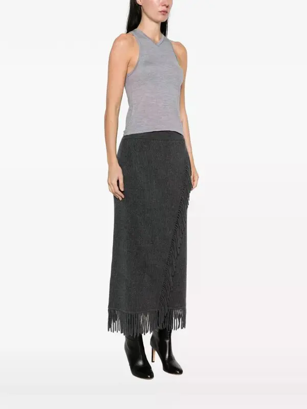 EMERSON RENALDI Sleeveless V-neck T-shirt
