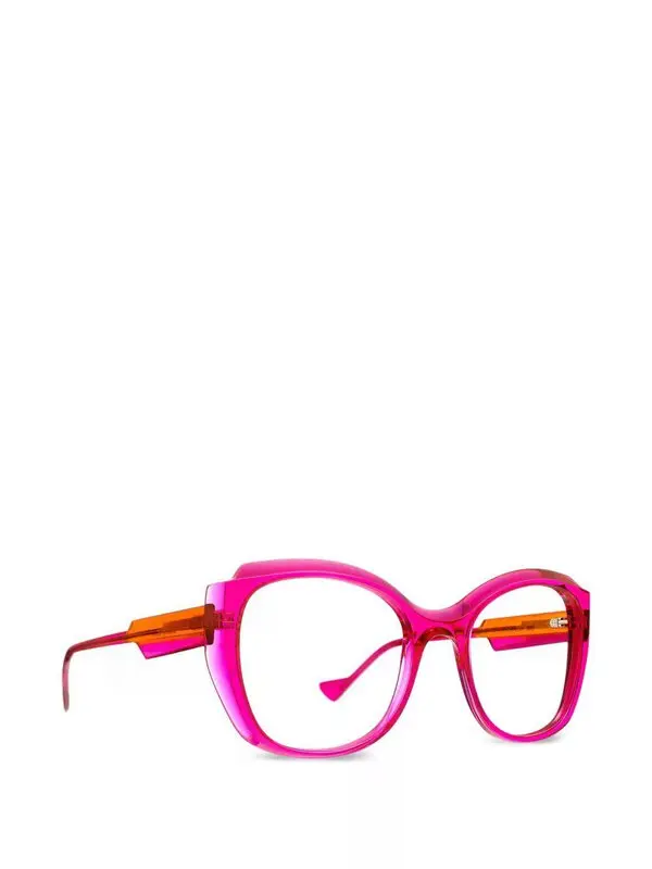 CAROLINE ABRAM Priscilla Cat-eye Glasses - Pink