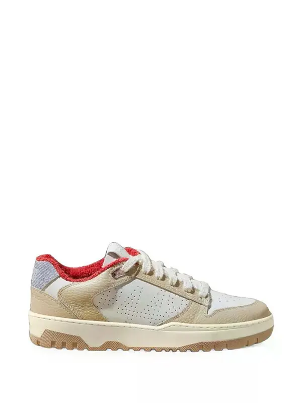 P448 Mason Panelled Leather Sneakers