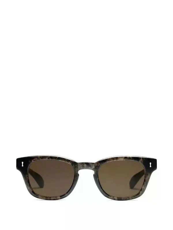 PETER AND MAY Square Frame Sunglasses