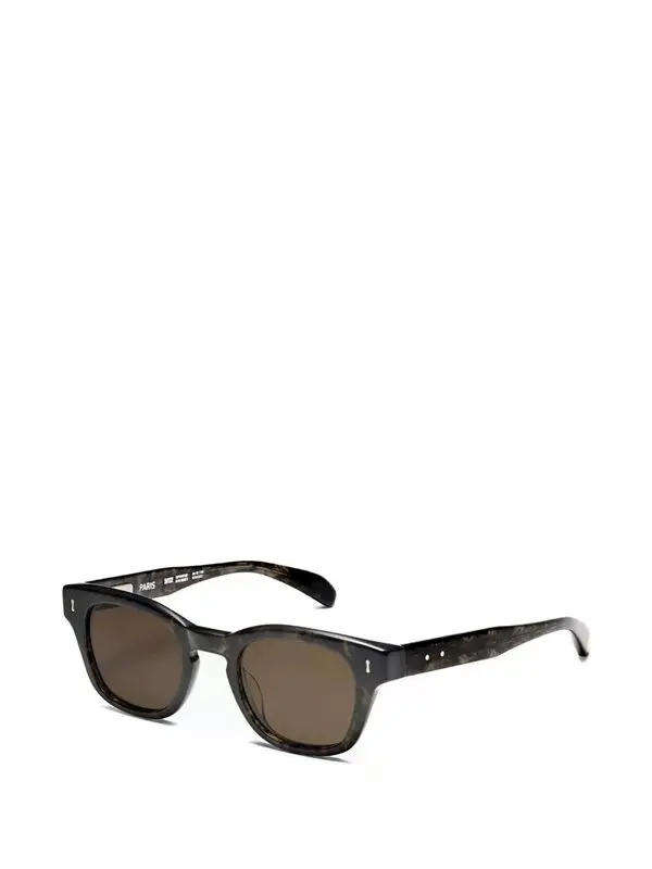 PETER AND MAY Square Frame Sunglasses