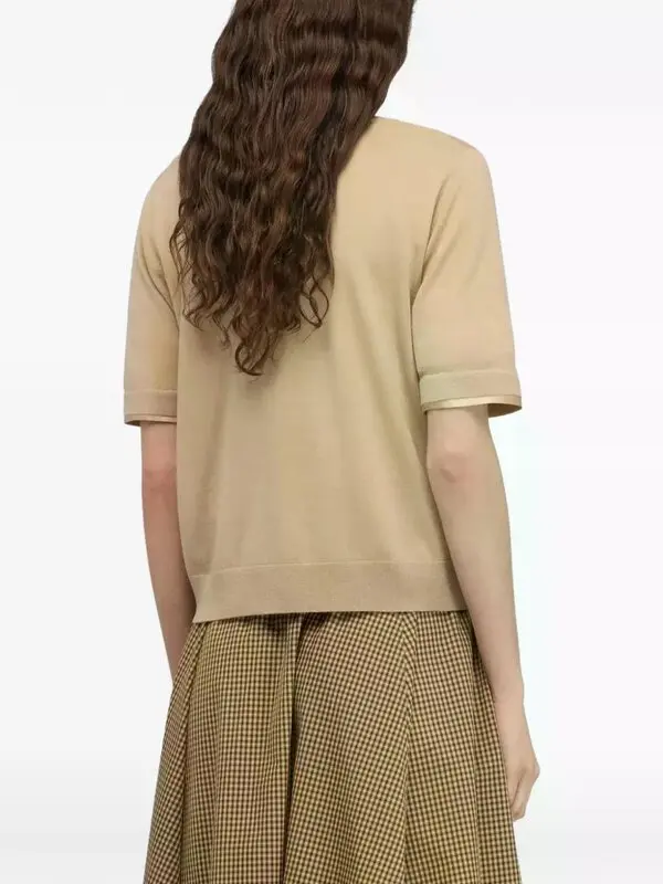 SEMICOUTURE Alma Short-sleeve Sweater