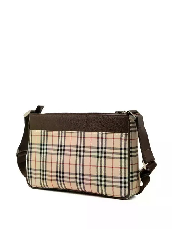 Burberry 2000-2017 House Check Canvas Crossbody Bag