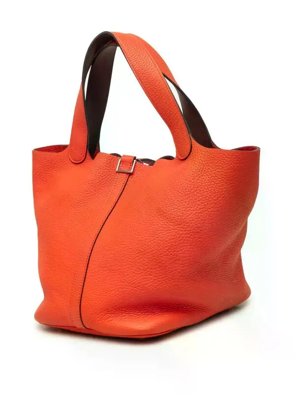 Hermès 2017 Clemence And Swift Picotin Lock 18 Eclat Handbag