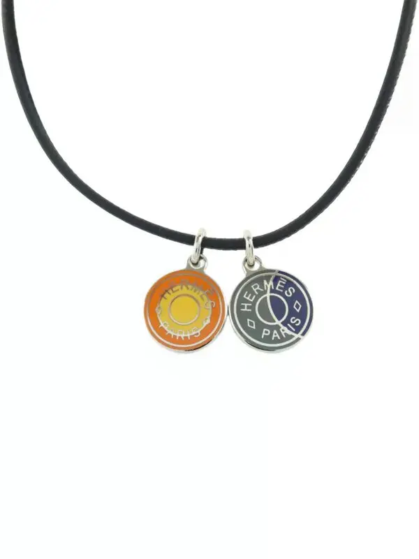 Hermès Eclipse Leather Necklace