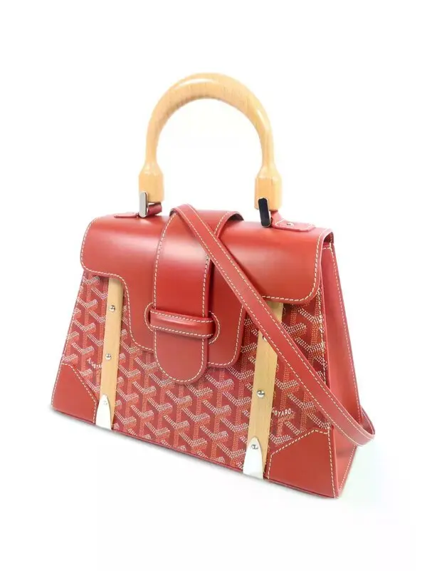 Goyard Pm Saigon Tote Bag - Red