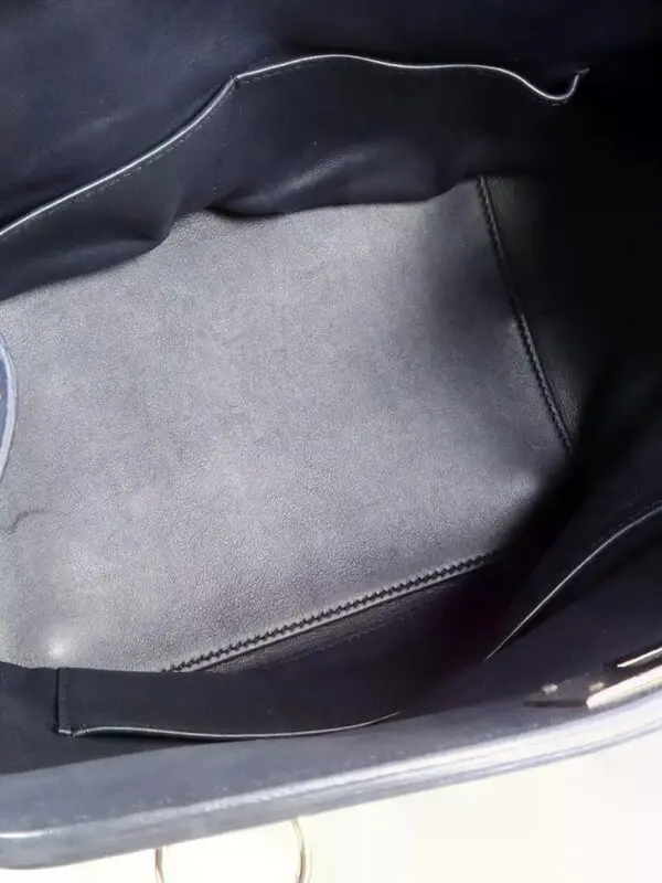 Hermès 20 Tool Box Tote Bag - Blue