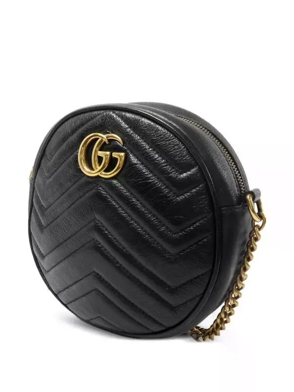 Gucci Gg Marmont Round Shoulder Bag