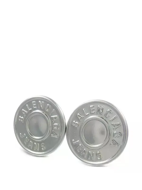 Balenciaga Jeans Stud Earrings