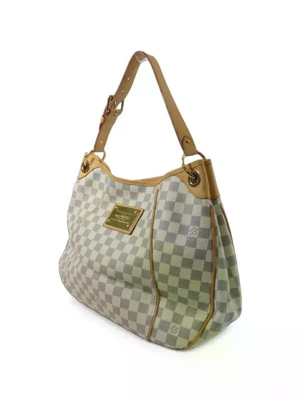 LOUIS VUITTON Pm Galliera Damier Azur Shoulder Bag