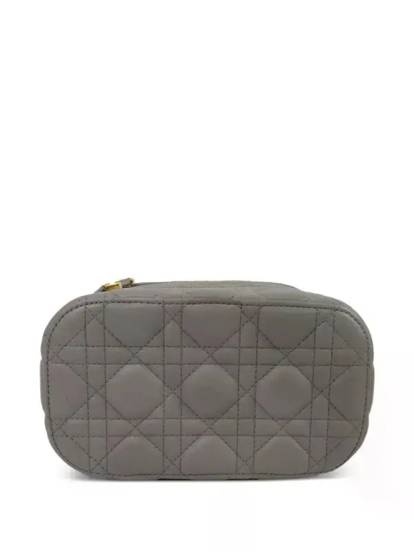 Dior Cannage Vanity Case Tote Bag