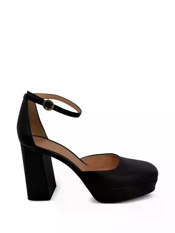 GIANVITO ROSSI 2021 Basette Platform Pumps - Black