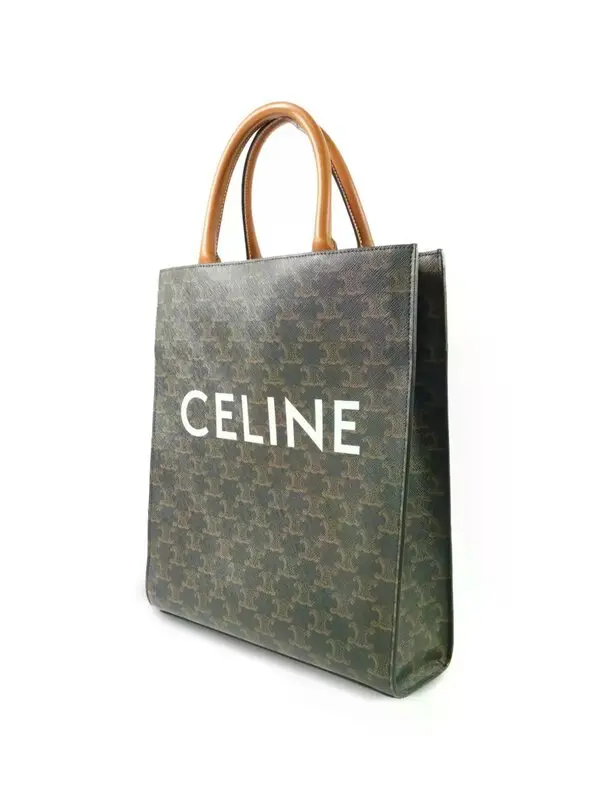 Celine Large Triomphe Cabas Tote Bag - Brown