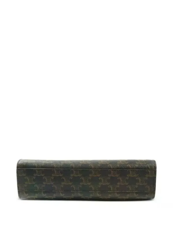 Celine Large Triomphe Cabas Tote Bag - Brown