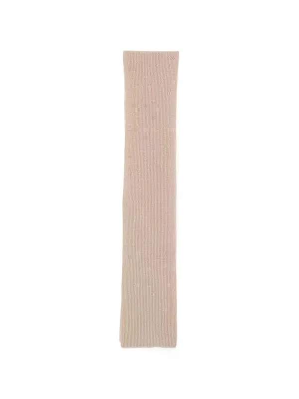 N.peal Ribbed Cashmere Scarf